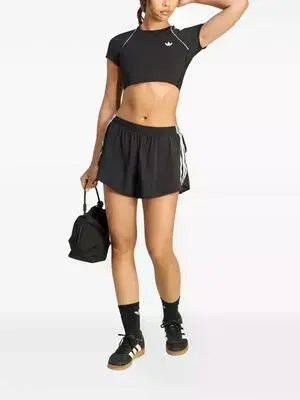 Adidas Superstar Cropped T-shirt - Black