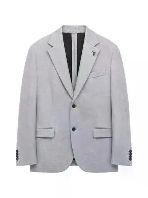 Pal Zileri Single-breasted Blazer - Grey
