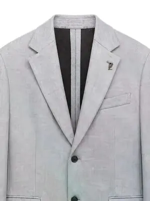 Pal Zileri Single-breasted Blazer - Grey