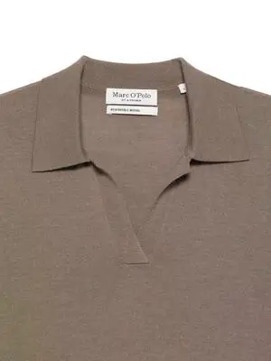 Marc O'polo Spread-collar Elbow-sleeve Top