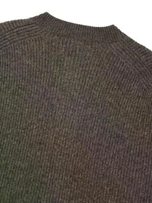 STUDIO TOMBOY Ribbed-knit Cardigan - Brown