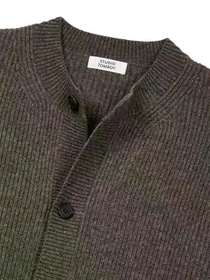 STUDIO TOMBOY Ribbed-knit Cardigan