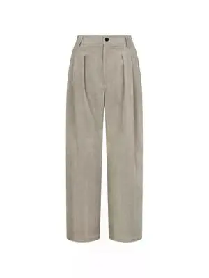 STUDIO TOMBOY Pleated Corduroy Trousers - Neutrals