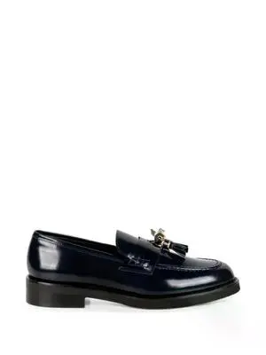 LUCA GROSSI Tassel-detail Loafers - Blue