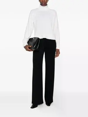 VIA MASINI 80 High-waisted Wide-leg Trousers