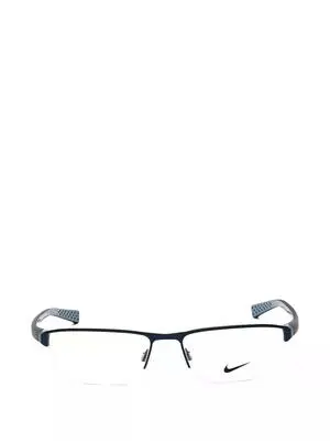 Nike Rectangle Semi-rim Glasses - Blue