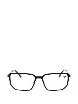 MCALLISTER Rectangle-frame Glasses - Black