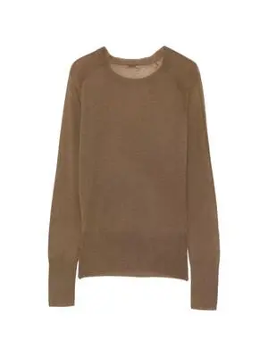 JOSEPH Fine-knit Sweater - Brown