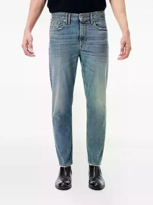CYCLE Lucky Distressed Faded Jeans