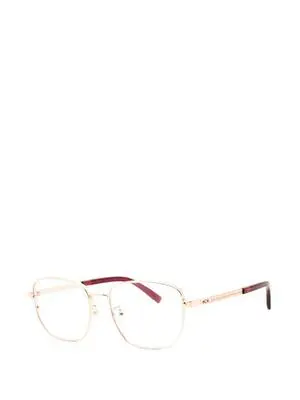 Mcm Geometric-frame Glasses - Pink