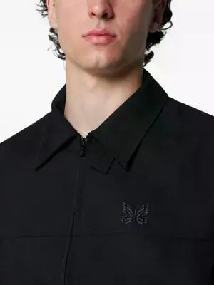 Needles Twill Embroidered-logo Jacket