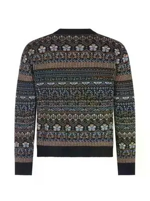 Nn07 Tobias Fair Isle-intarsia Cardigan