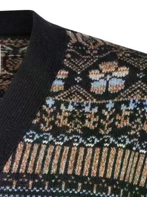 Nn07 Tobias Fair Isle-intarsia Cardigan