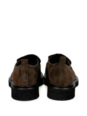 GUGLIELMO ROTTA Suede Slip-on Loafers