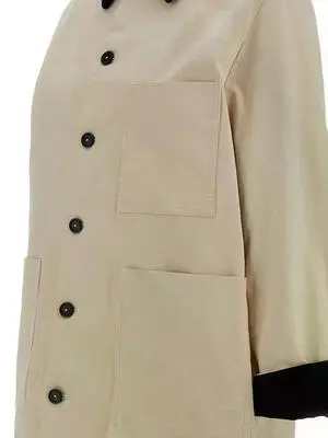 Barena Venezia Contrast-collar Patch-pocket Jacket