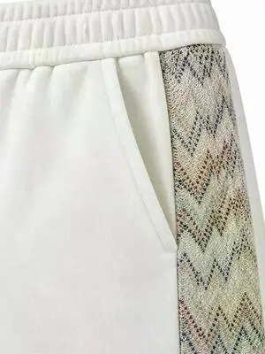 Missoni Zig Zag-knit Side-stripe Shorts