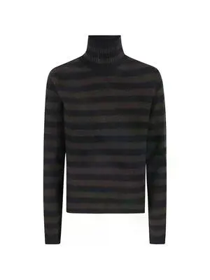 Sibel Saral Striped Roll-neck Sweater