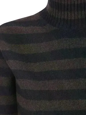 Sibel Saral Striped Roll-neck Sweater