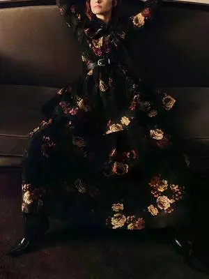 Cara Cara Sonnie Floral-print Mini Dress - Black