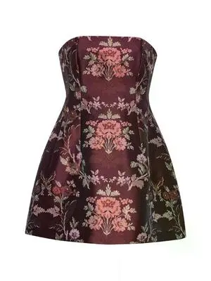 Cara Cara Ines Strapless Mini Dress - Red