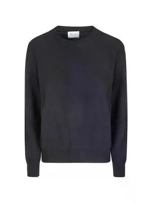 BE YOU Round-neck Cashmere Sweater - Black