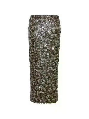 Cara Cara Sienna Sequin-embellished Midi Skirt - Grey