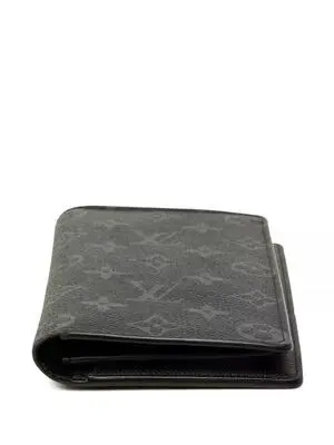 LOUIS VUITTON 2010-2026 Monogram Eclipse Brazza Long Wallet Small Wallets - Black
