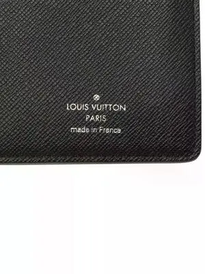 LOUIS VUITTON 2010-2026 Monogram Eclipse Brazza Long Wallet Small Wallets