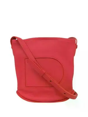 Delvaux 2021-2026 Leather Pin Twist Crossbody Bag - Red