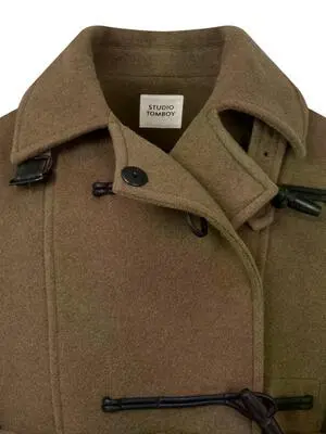 STUDIO TOMBOY Belted Toggle-fastening Coat
