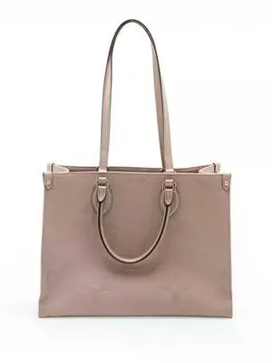 LOUIS VUITTON 2021-2026 Monogram Empreinte Onthego Mm Satchel - Neutrals