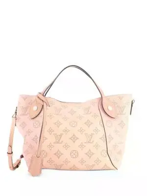 LOUIS VUITTON Hina Handbag Mahina Leather Pm Shoulder Bag - Pink
