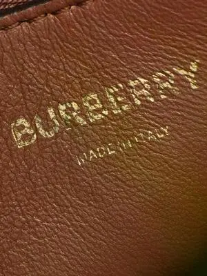 Burberry 2015-2026 Mini Calfskin Pocket Satchel - Brown