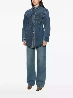 AGOLDE Wilma Panelled Denim Shirt