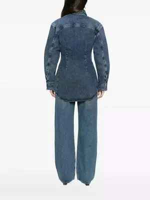 AGOLDE Wilma Panelled Denim Shirt