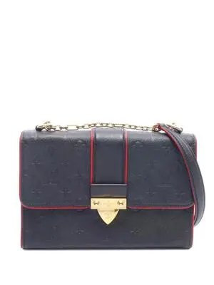LOUIS VUITTON 2017 Monogram Empreinte Saint Sulpice Bb Shoulder Bag - Blue