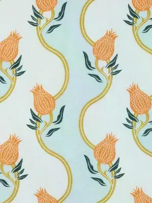 La DoubleJ Melograno Placee Floral-print Napkins
