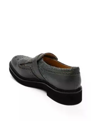 DOUCAL'S Fringe-detail Oxford Shoes