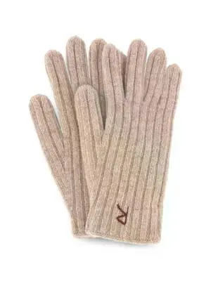 Ruslan Baginskiy Ribbed Cashmere Gloves - Neutrals