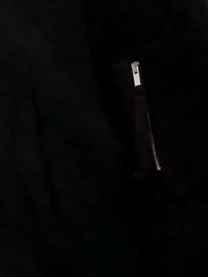 LANEUS Bouclé-knit Bomber Jacket
