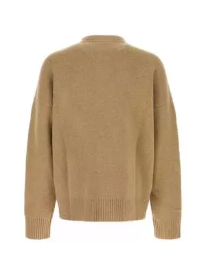 AMI Paris De Coeur Crew-neck Cardigan