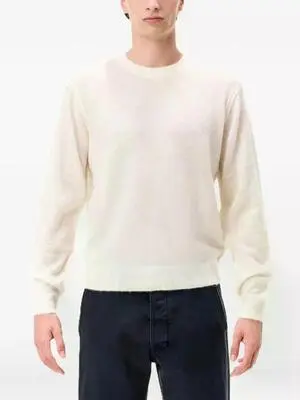 CYCLE Omar Crew-neck Sweater - Neutrals