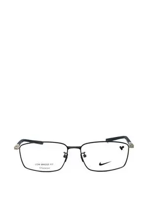 Nike Rectangle-frame Glasses - Blue
