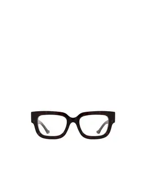 Gucci Rectangular Logo Glasses - Black
