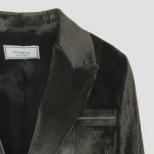Peserico Textured Single-breasted Blazer