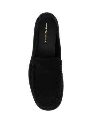 Dries Van Noten Round Toe Slip-on Loafers