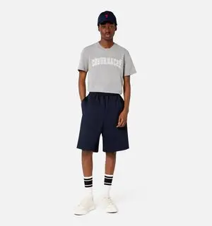 AMI Paris Button Detailed Chino Shorts