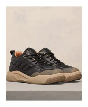 AMI Paris Sn1509 Leather Sneakers