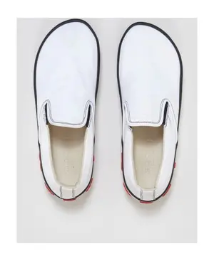Marni Paw Oversized Logo Slip-on Casual Sneakers