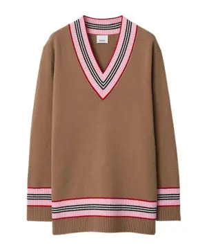 Burberry Signature Striped Cashmere Sweater